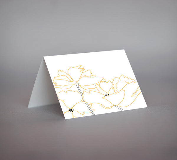 Poppy Notecard Set – Sarah Drake Design